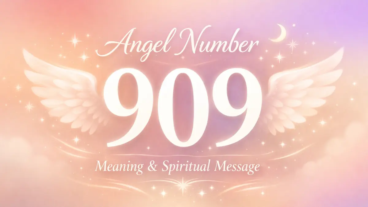 Angel Number 909 Meaning and Its Spiritual Message | AffirmationFlow