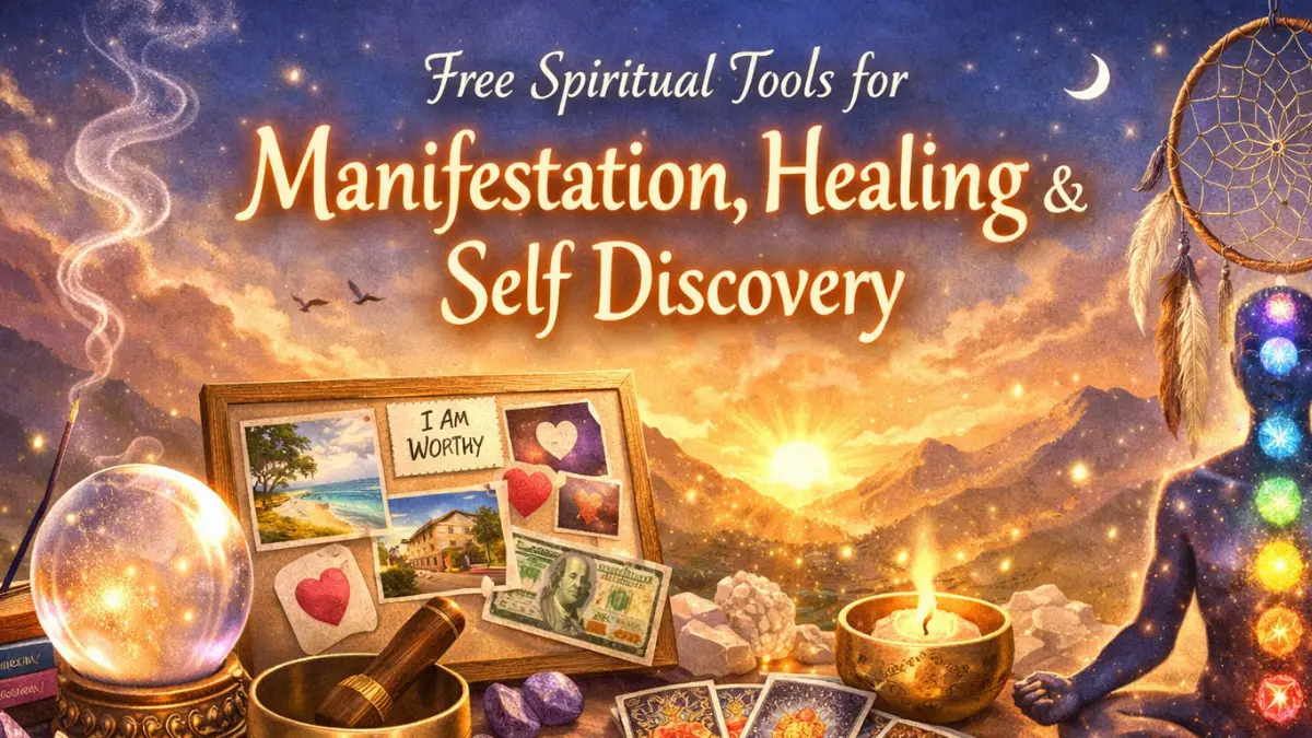Free Spiritual Tools for Manifestation, Healing, and Self Discovery ...